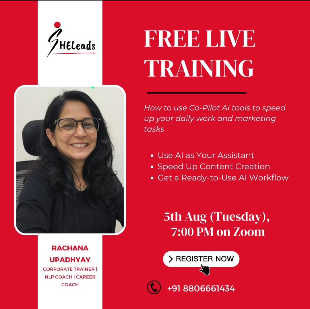 SHELeadsIndia - Women Entrepreneurs Digital Marketing & AI Training